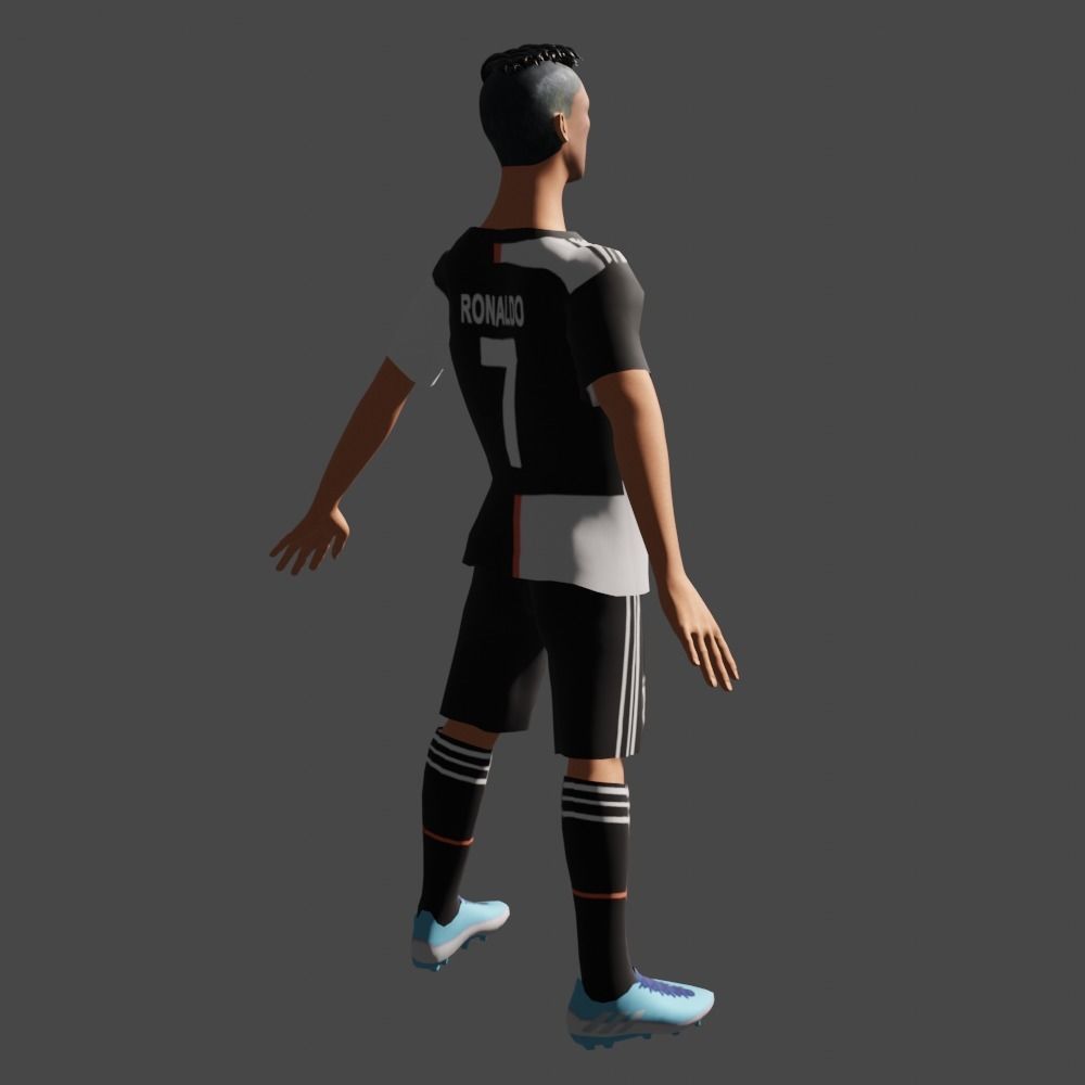 Cristiano Ronaldo 3D model rigged | CGTrader