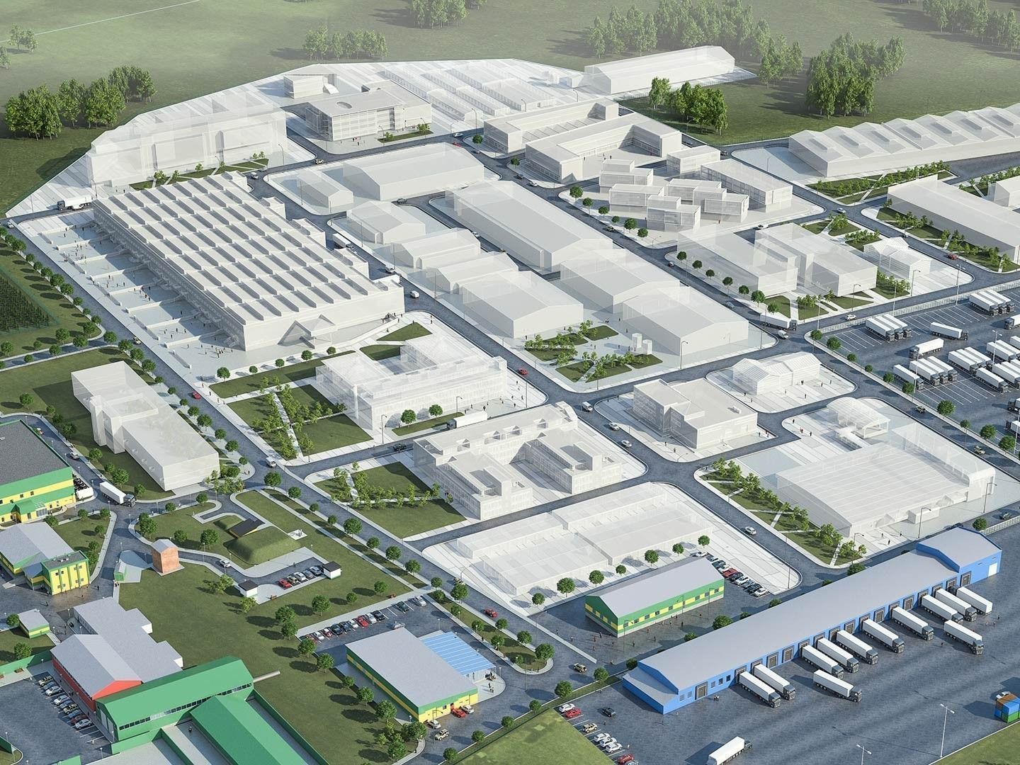 3D model Industrial Factory VR / AR / low-poly | CGTrader