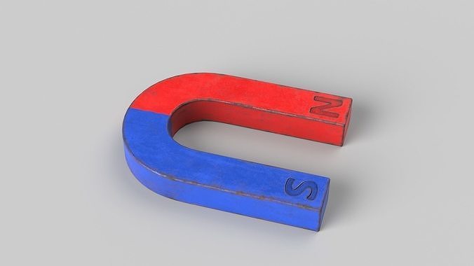 3D model Permanent Magnet VR / AR / low-poly | CGTrader