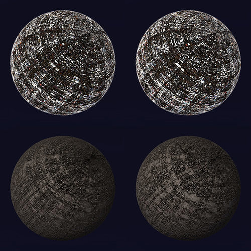 Scifi Artificial Moon Shader 007 Texture | CGTrader