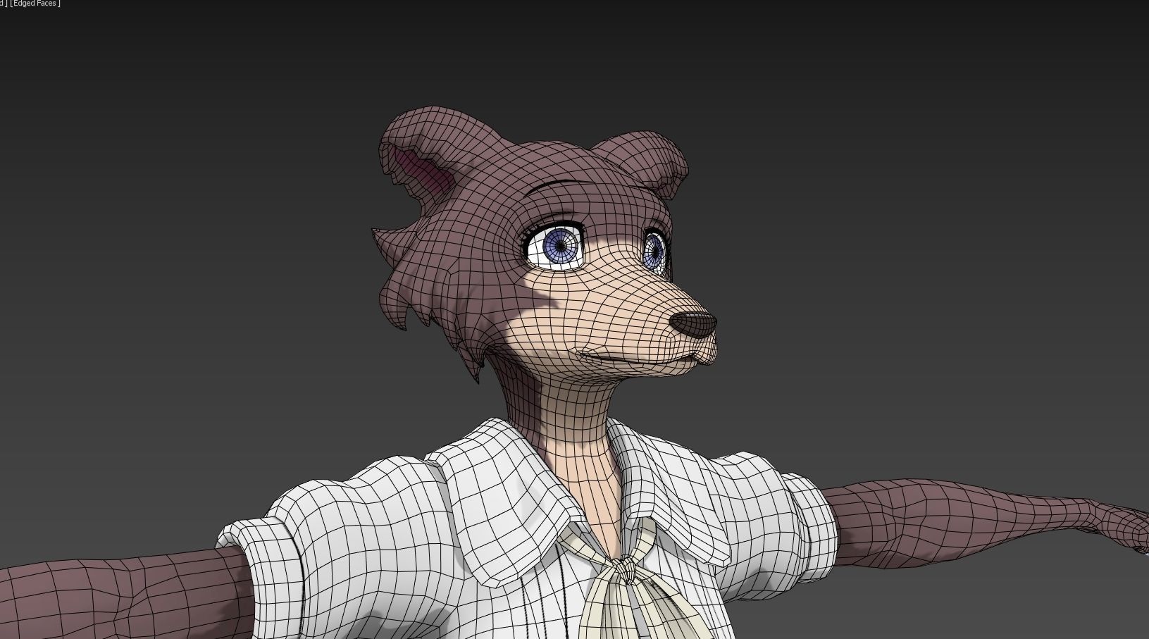 Juno Beastars Anime 3D model rigged | CGTrader