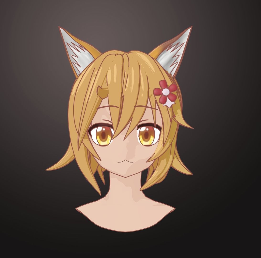 Senko-san Hairstyle 3D 3D model | CGTrader