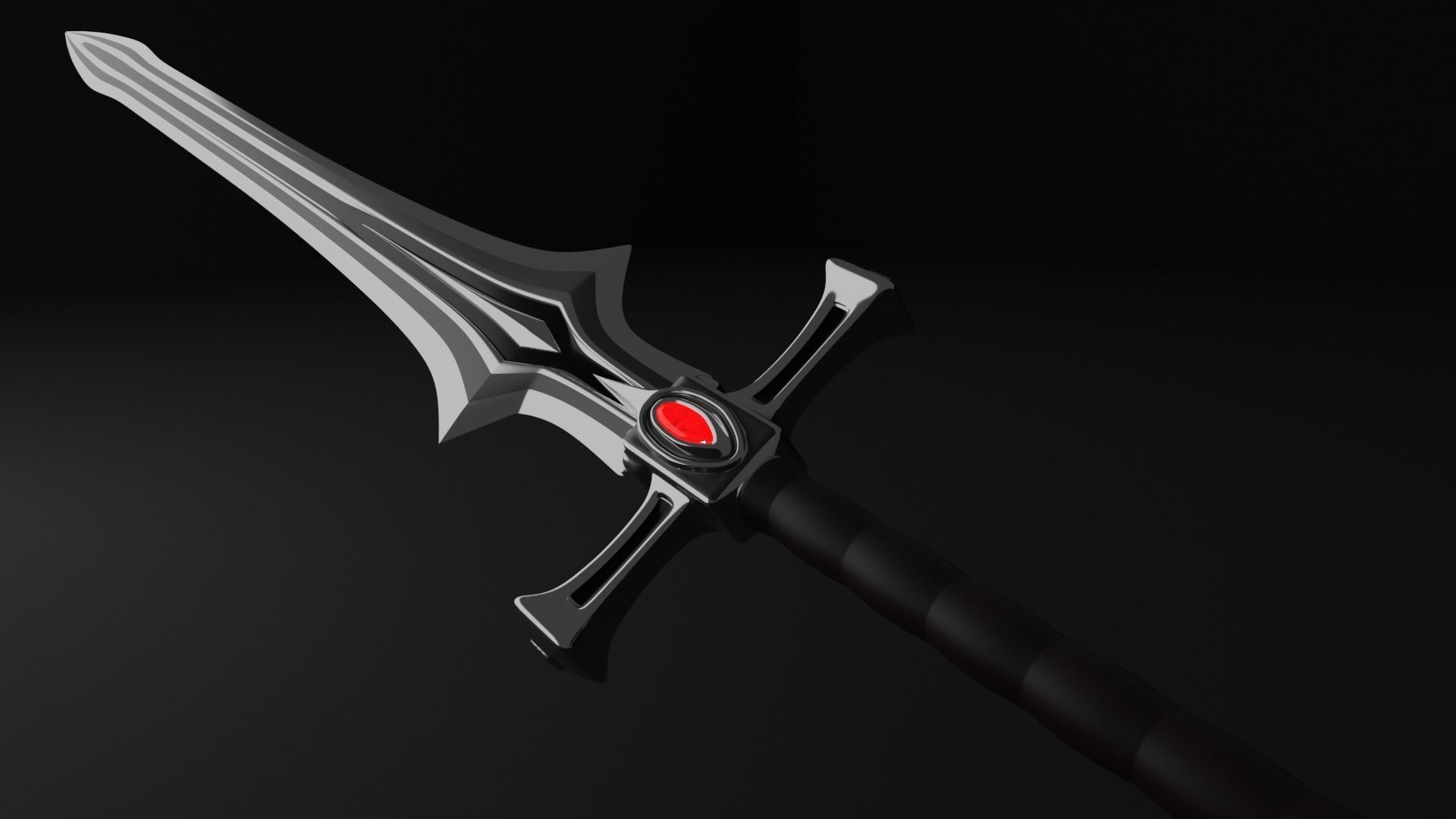 RPG 2-handed Sword 3D model | CGTrader