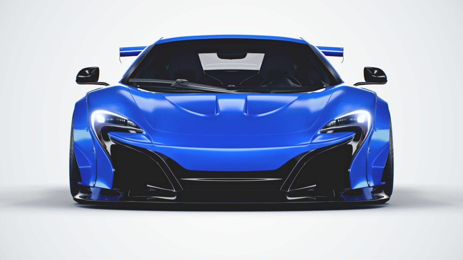 McLaren 650s Liberty Walk LB 3D model | CGTrader