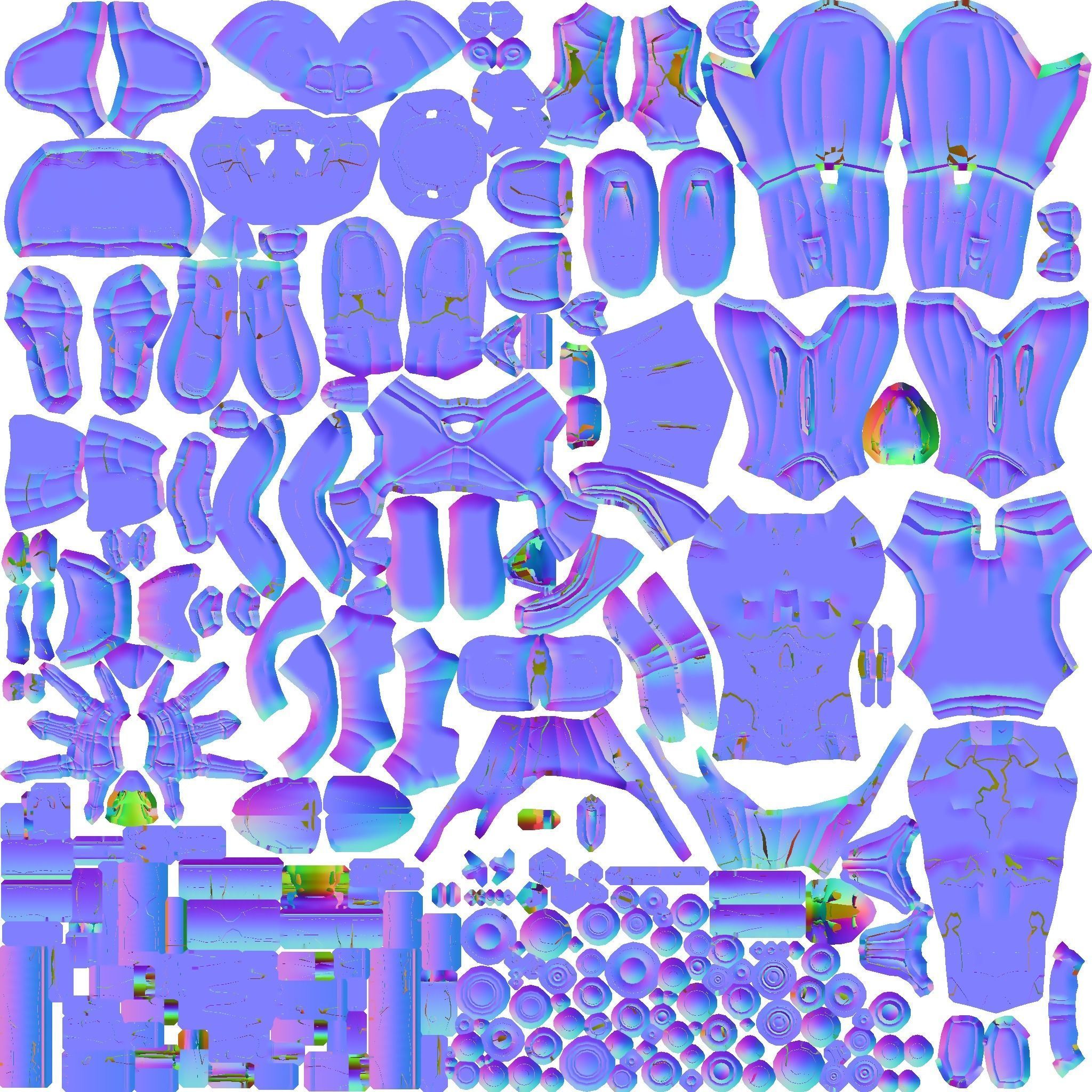 3D model Robo Skeleton Cyborg Full Character VR / AR / low-poly | CGTrader