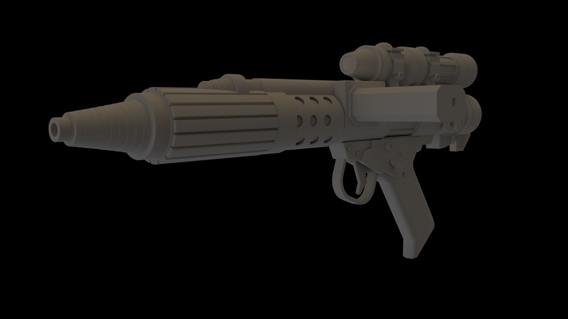 DH 17 Rebel Blaster 3D model 3D printable | CGTrader