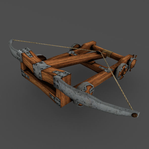 Ballista rigged Animation LowPoly free VR / AR / low-poly 3D model ...