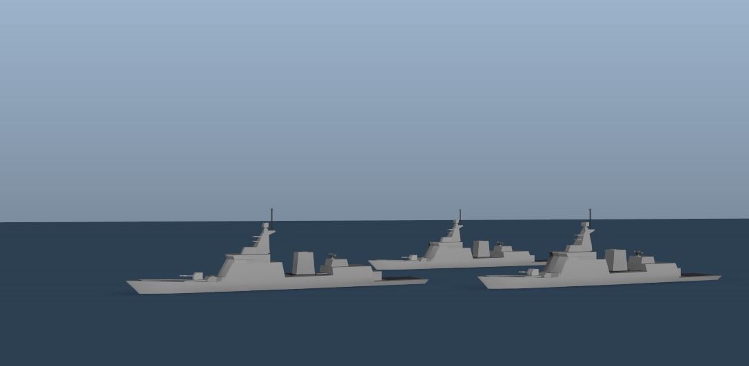 3D model Frigate Jose Rizal Class VR / AR / low-poly | CGTrader