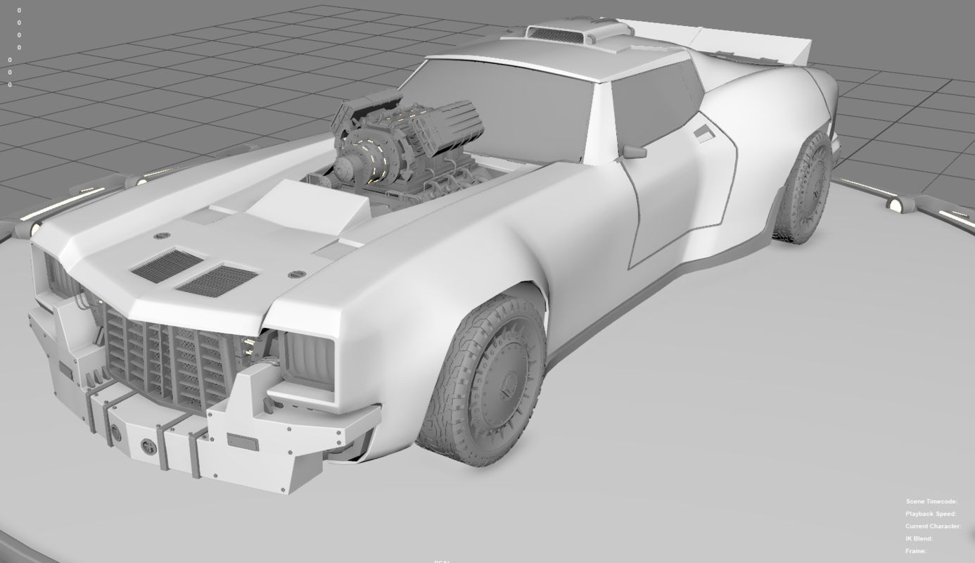 Redline Trans AM by DSZarts 3D model | CGTrader