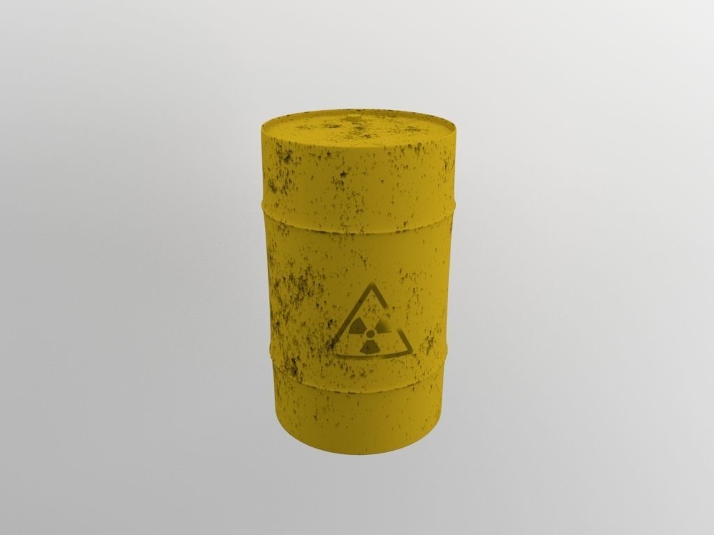 Toxic Barrel model free VR / AR / low-poly 3D model | CGTrader