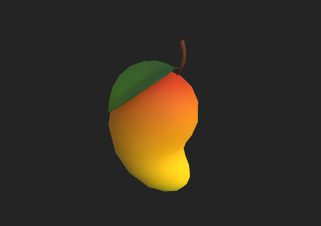 3D model Mango VR / AR / low-poly | CGTrader