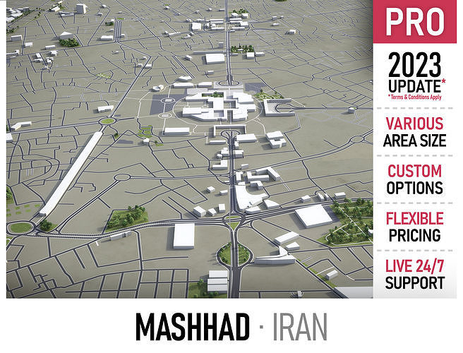3D model Mashhad VR / AR / low-poly | CGTrader