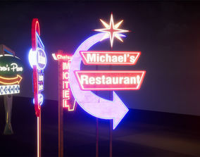 Neon sign 3D Models | CGTrader