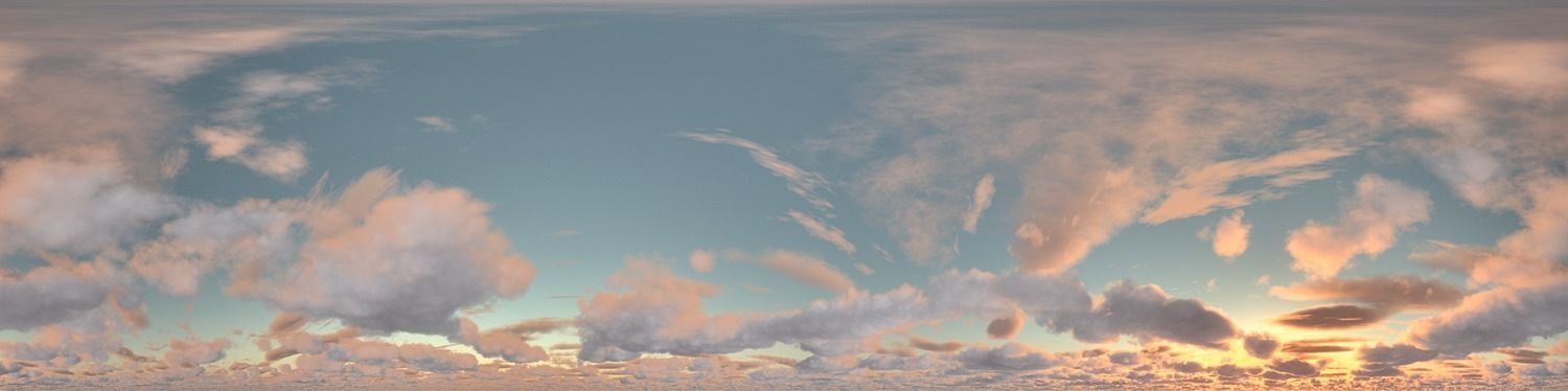 Skydome HDR - Cloudy Sunset - 1 Texture | CGTrader