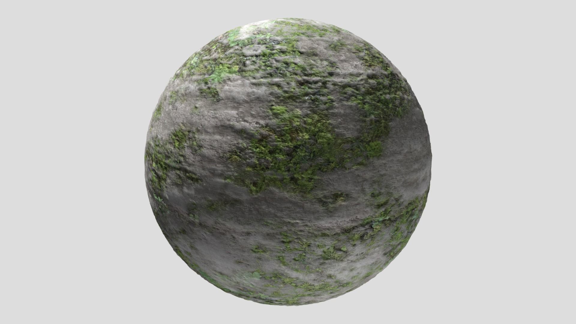PBR Overgrown Concrete 13 Texture | CGTrader