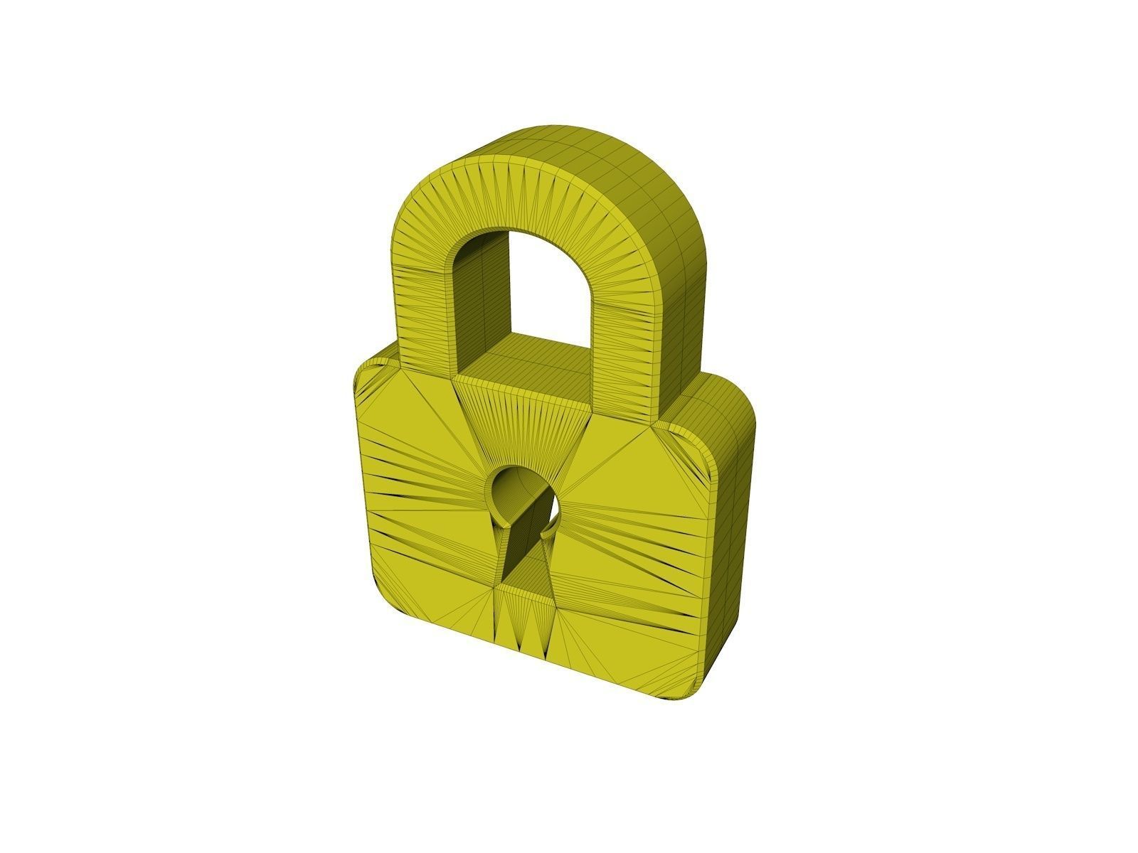 Lock For 3D printing 3D model 3D printable | CGTrader