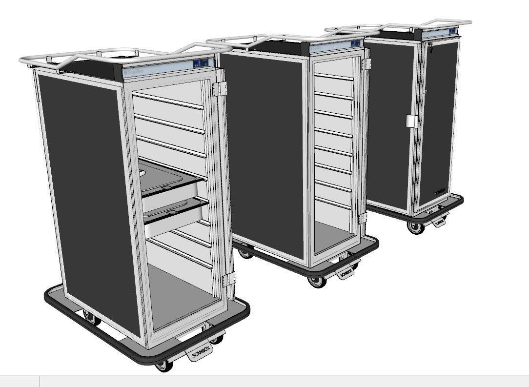 scanbox 8 GN 3D model animated | CGTrader