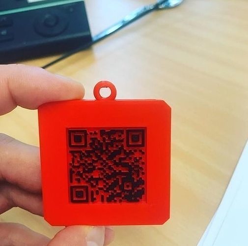 Individualized QR Codes printed 3D model 3D printable | CGTrader