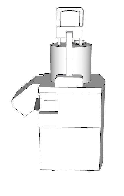 Robot Coupe CL52D 3D model animated | CGTrader