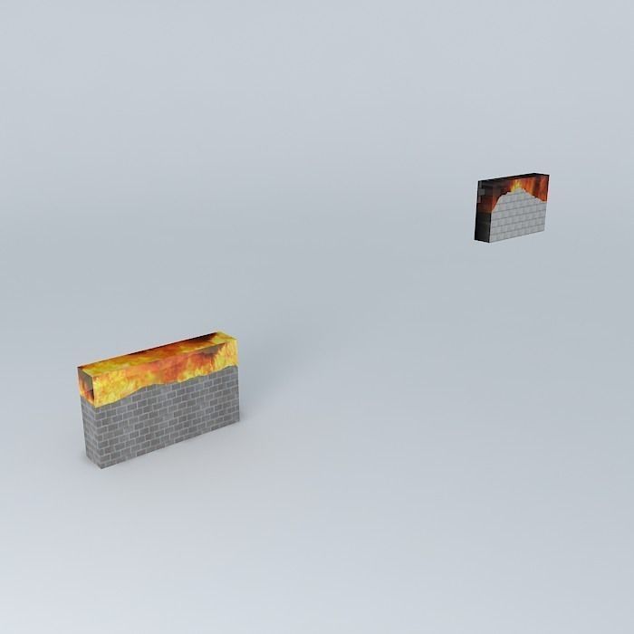 Firewall Symbol 3D model | CGTrader