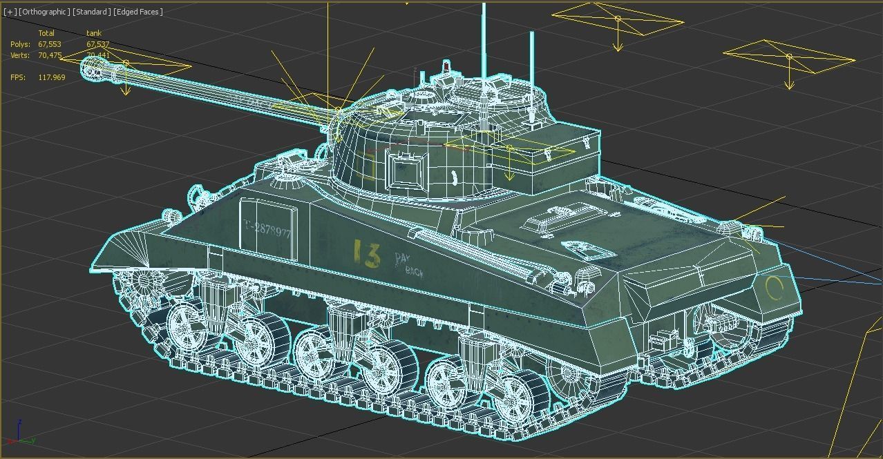 Sherman Firefly 3D model | CGTrader