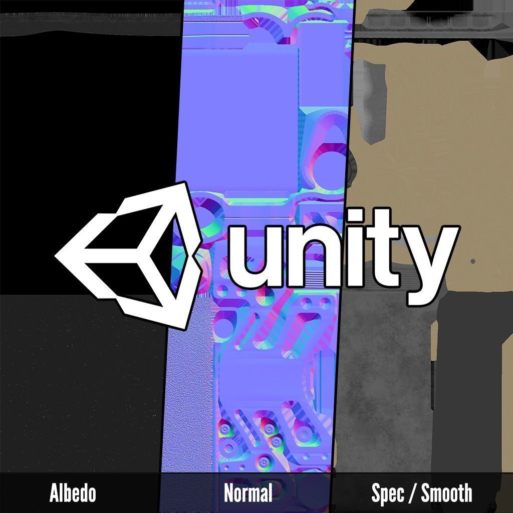 3D model Odin Works Zulu 2 Adjustable AR15 Buttstock VR / AR / low-poly ...