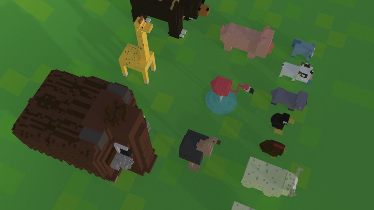 3D model Voxel Animals Pack VR / AR / low-poly | CGTrader