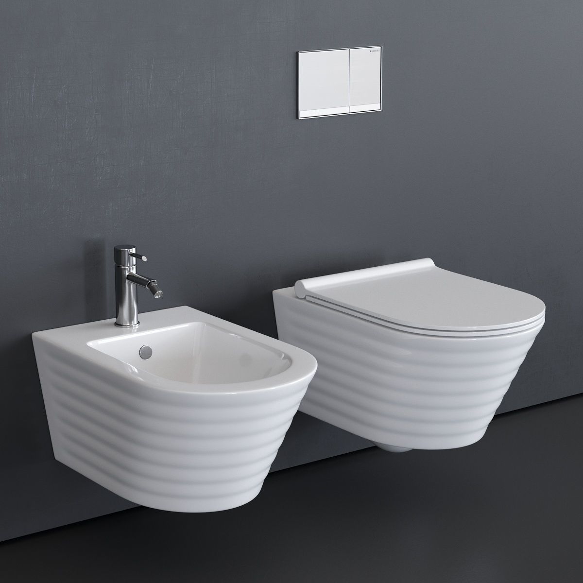Catalano Classy Wall-hang WC 3D model | CGTrader