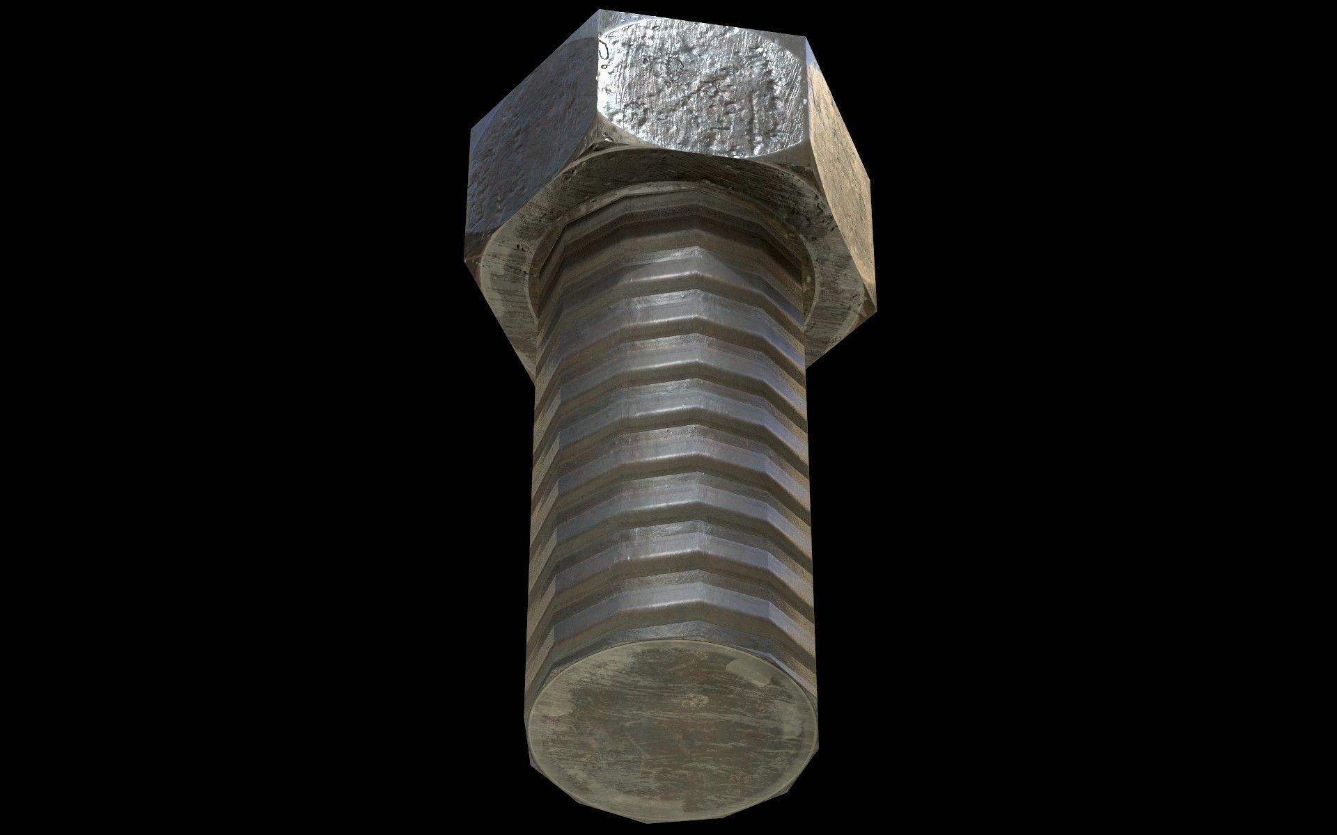 3D model Nut and bolt - Game-Ready VR VR / AR / low-poly | CGTrader