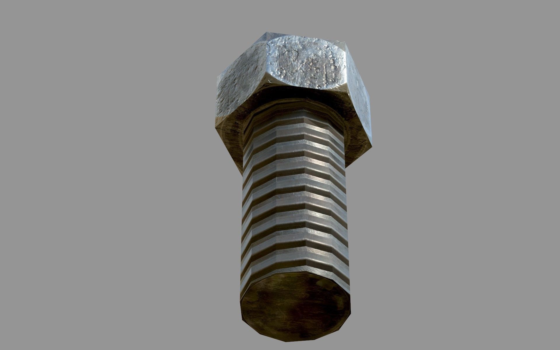 3D model Nut and bolt - Game-Ready VR VR / AR / low-poly | CGTrader