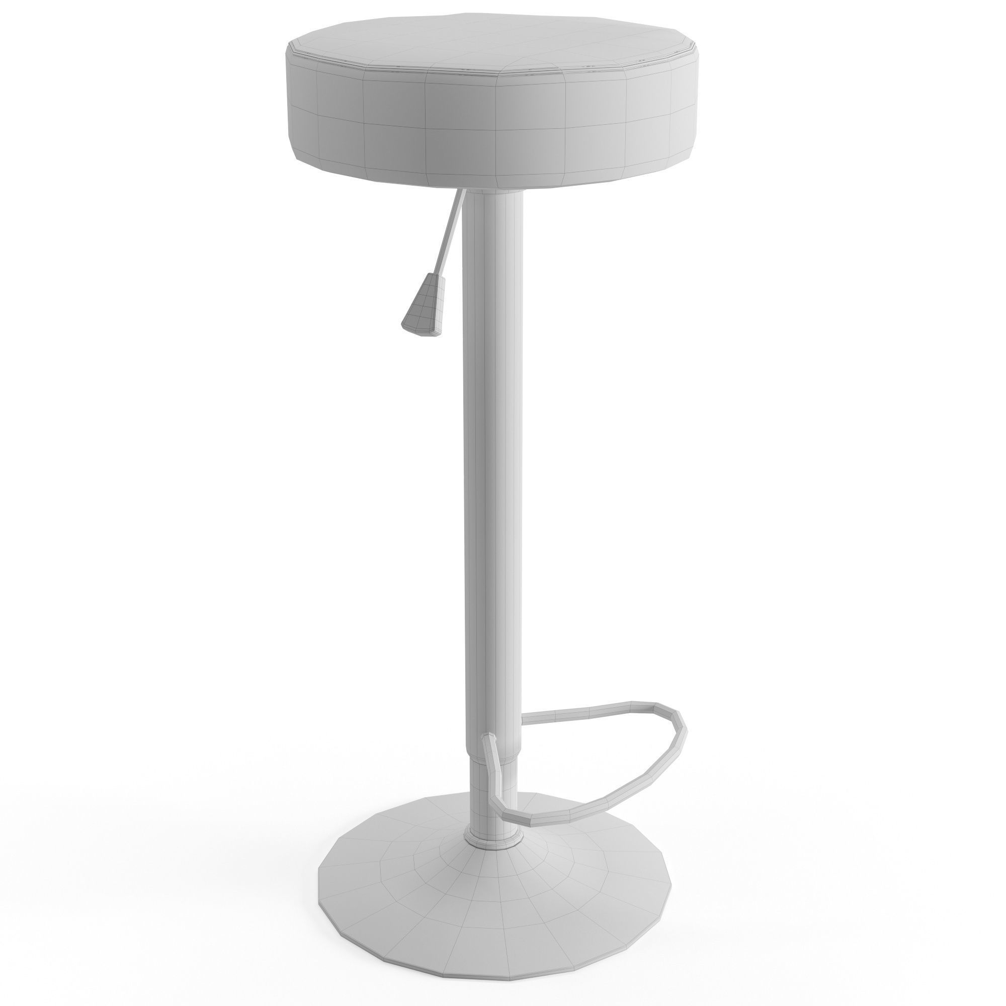 Bar Stool Logo 3D model | CGTrader