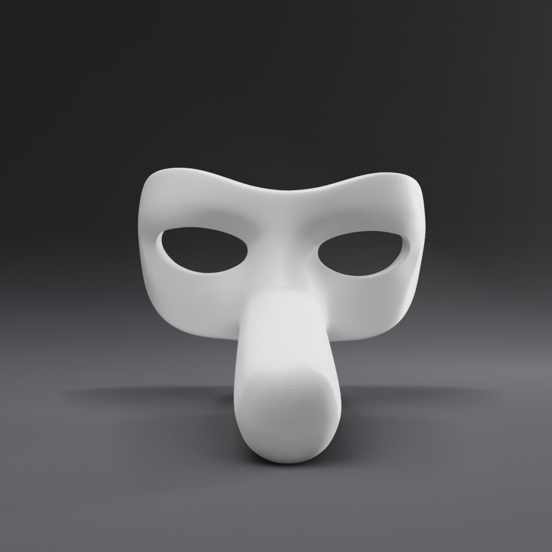 Clockwork Orange Alex DeLarge Mask 3D Printer Ready 3D model 3D ...