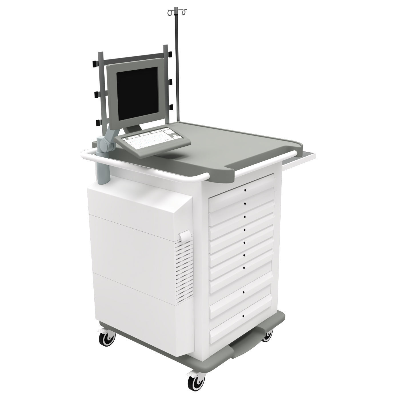 Anesthesia cart 3D model | CGTrader