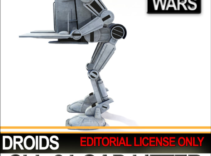 CLL 8 Load Lifter Droid Star Wars 3D Model OBJ 3DS C4D VUE | CGTrader.com