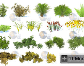 Low-poly Bush 3D Models | CGTrader