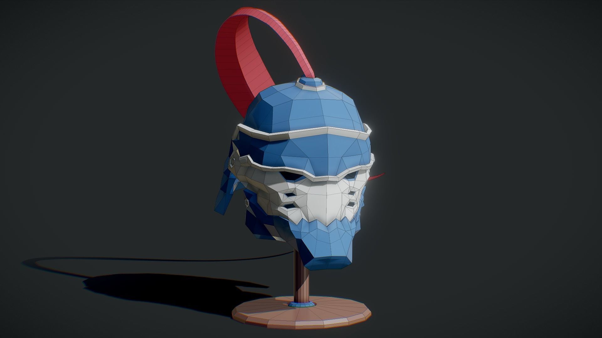 3D model Fullmetal Alchemist sci style mask VR / AR / low-poly | CGTrader