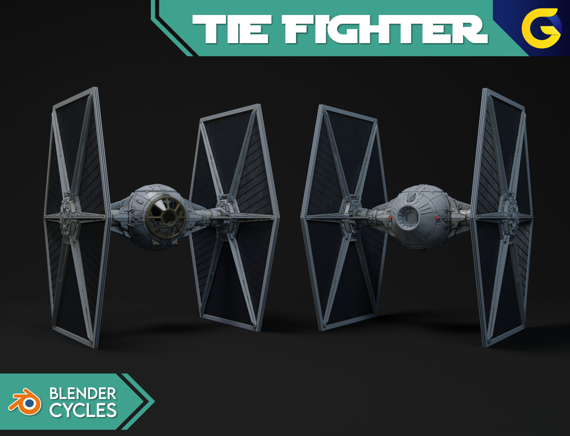TIE FIGHTER - STAR WARS 3D model | CGTrader