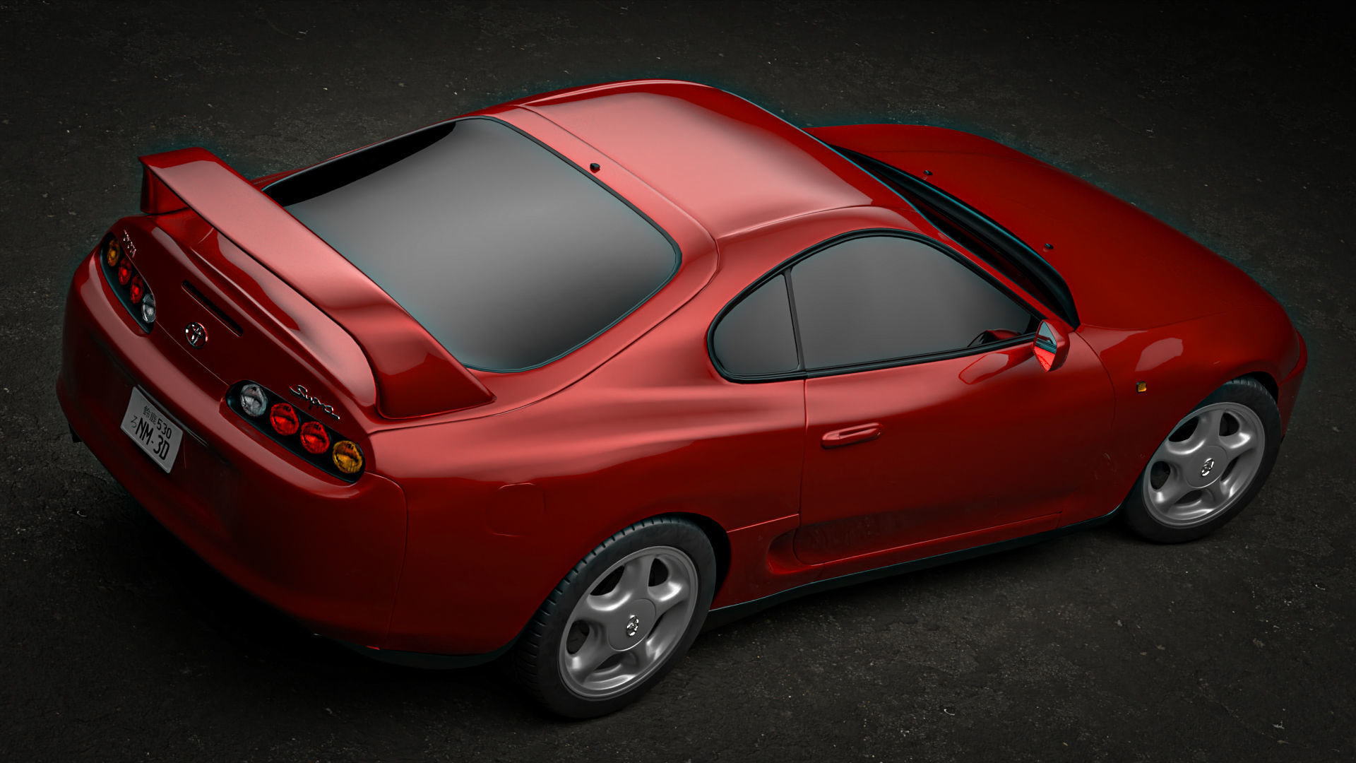 Toyota Supra MK4 3D model | CGTrader