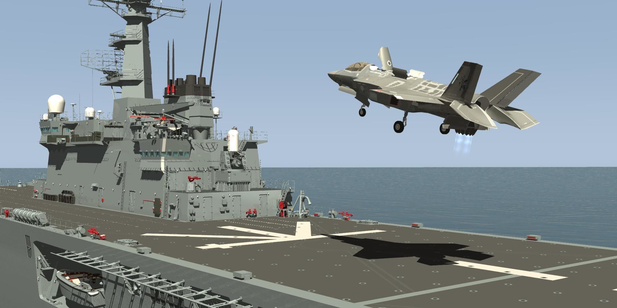 JMSDF F-35B Lightning II 3D model | CGTrader