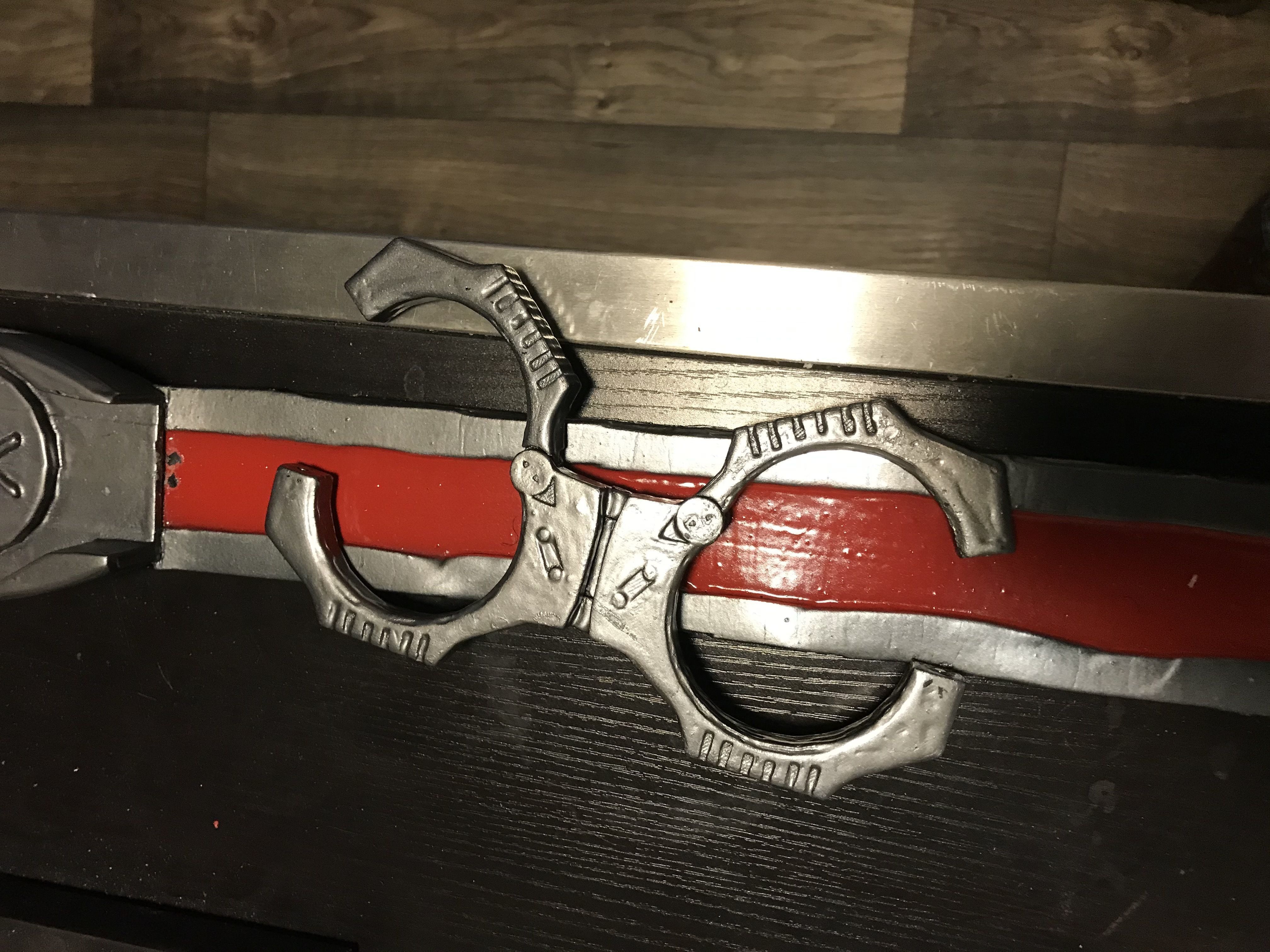 SPD DEKARANGER CONTAINMENT CUFF BUCKLE 3D model 3D printable | CGTrader