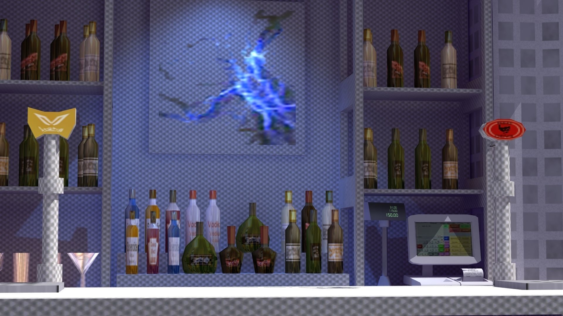 3D model Nightclub Laser Bar VR / AR / low-poly | CGTrader