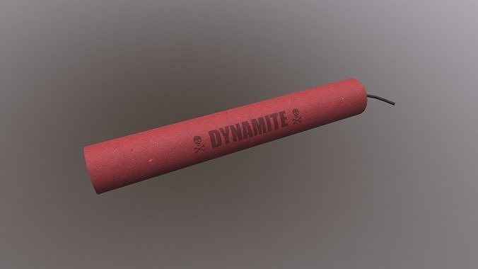 3D model Dynamite VR / AR / low-poly | CGTrader