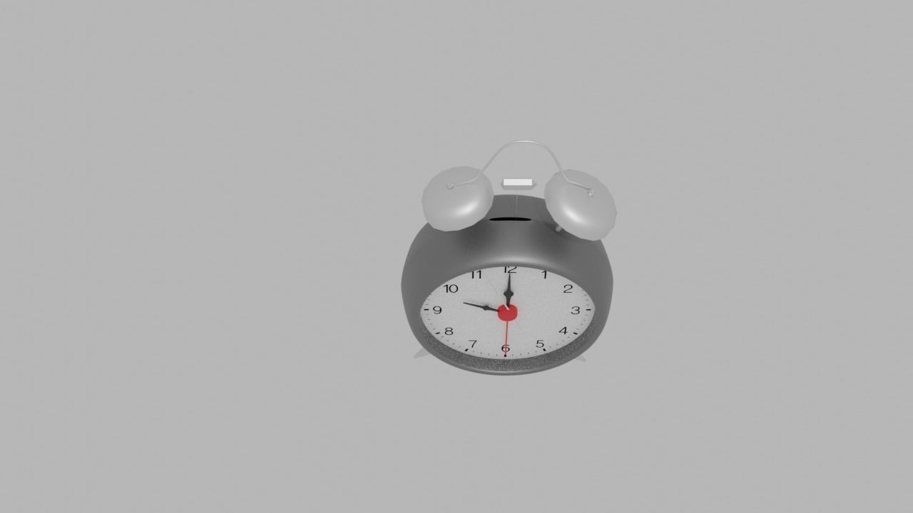 3D model Clock alarm VR / AR / low-poly | CGTrader