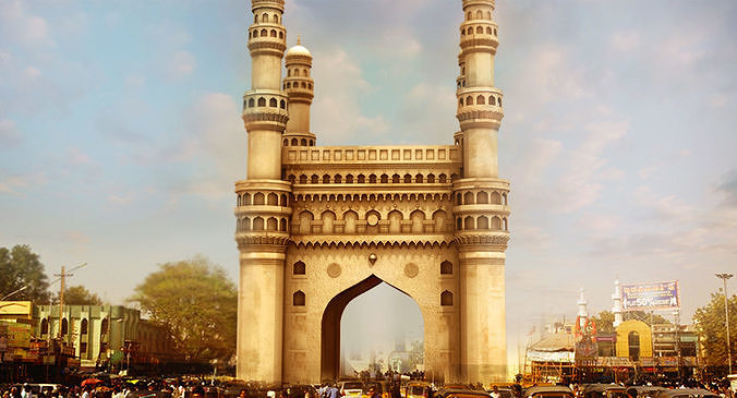 hyderabad charminar 3d model 3D model | CGTrader