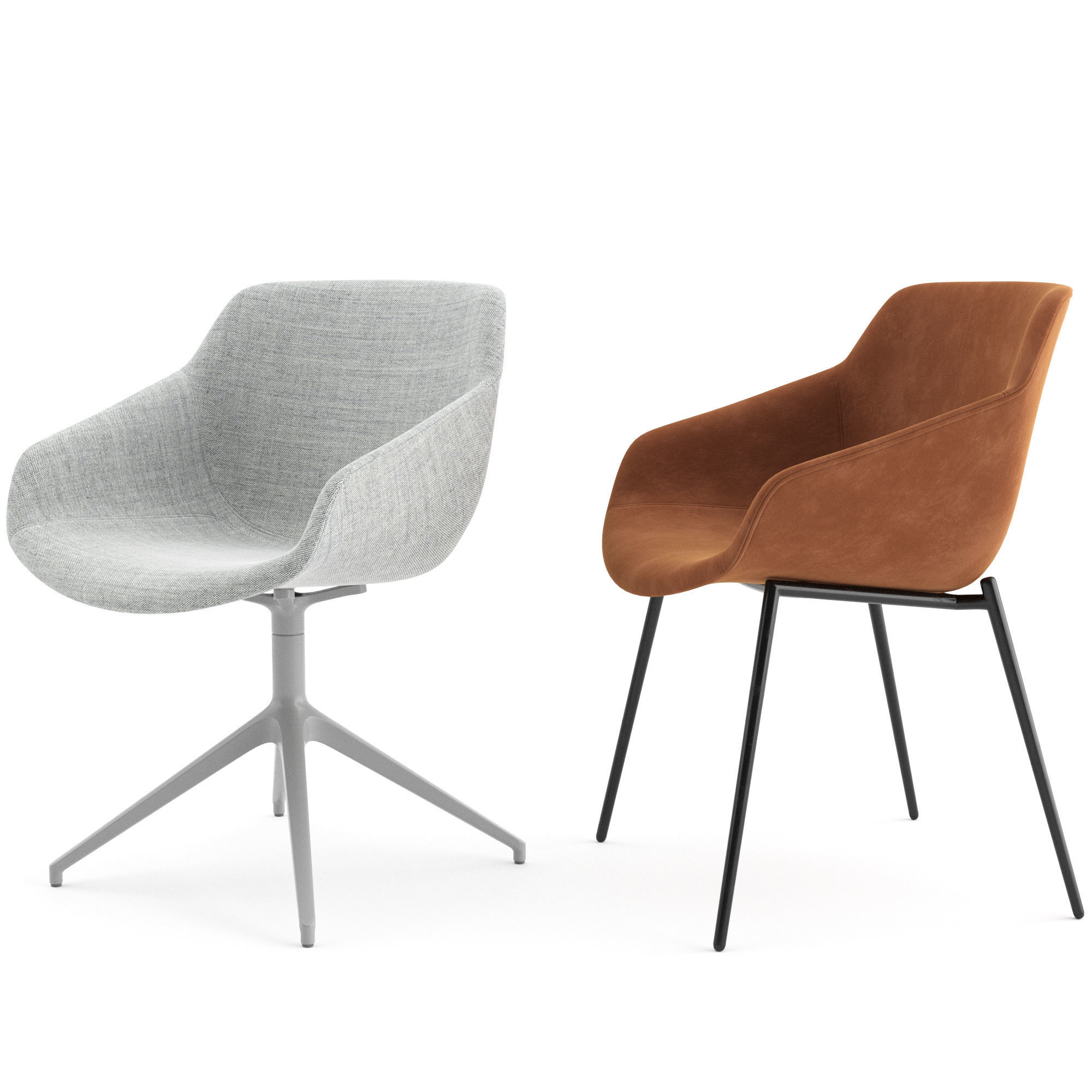 Vienna Chairs by Boconcept 3D model | CGTrader