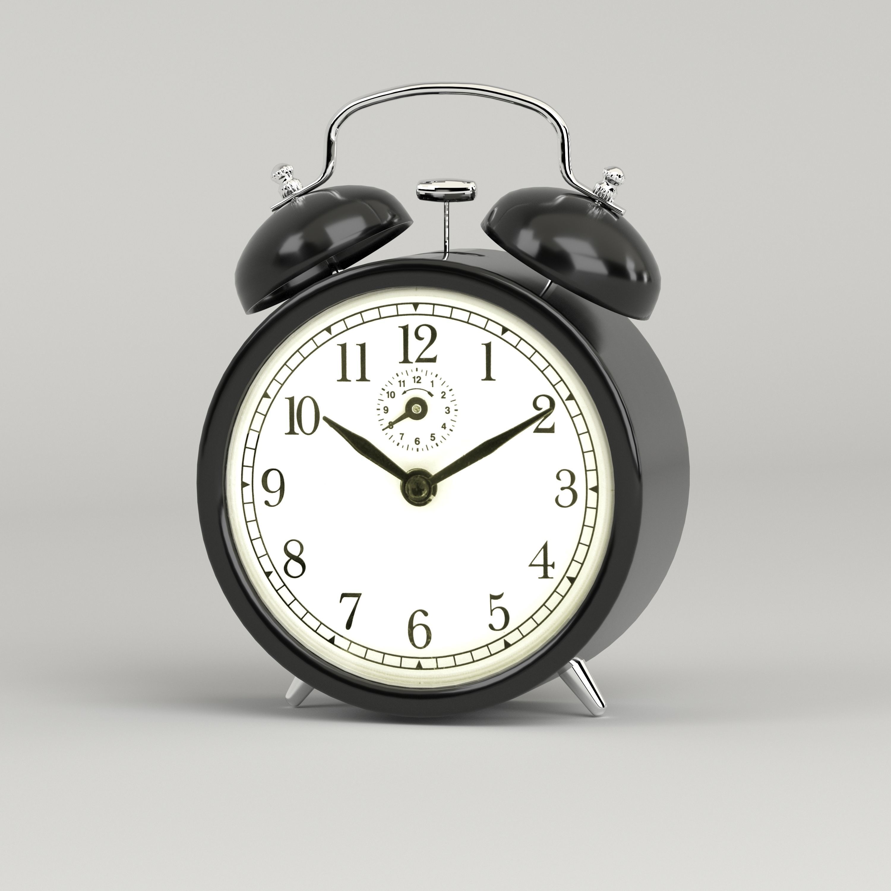 DEKAD Alarm clock 3D model | CGTrader