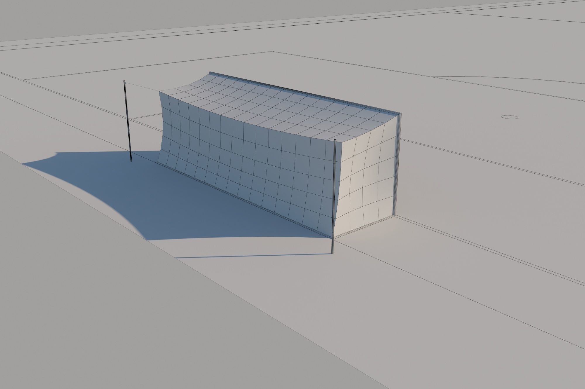 3D model FIFA Standard Football Field VR / AR / low-poly | CGTrader