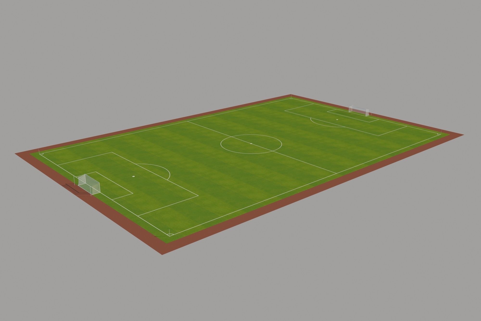 3D model FIFA Standard Football Field VR / AR / low-poly | CGTrader