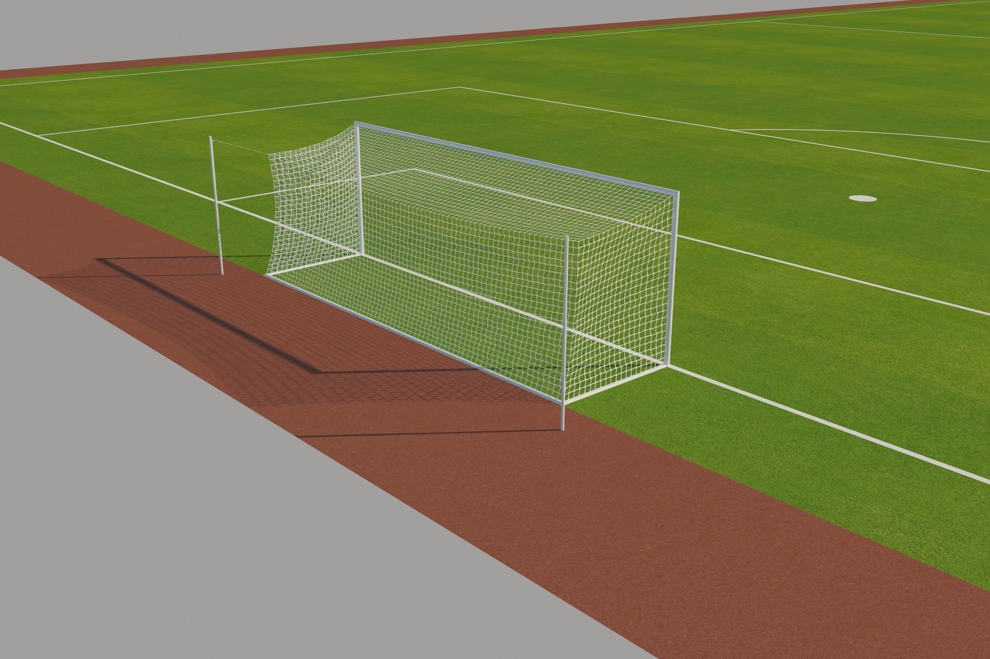 3D model FIFA Standard Football Field VR / AR / low-poly | CGTrader