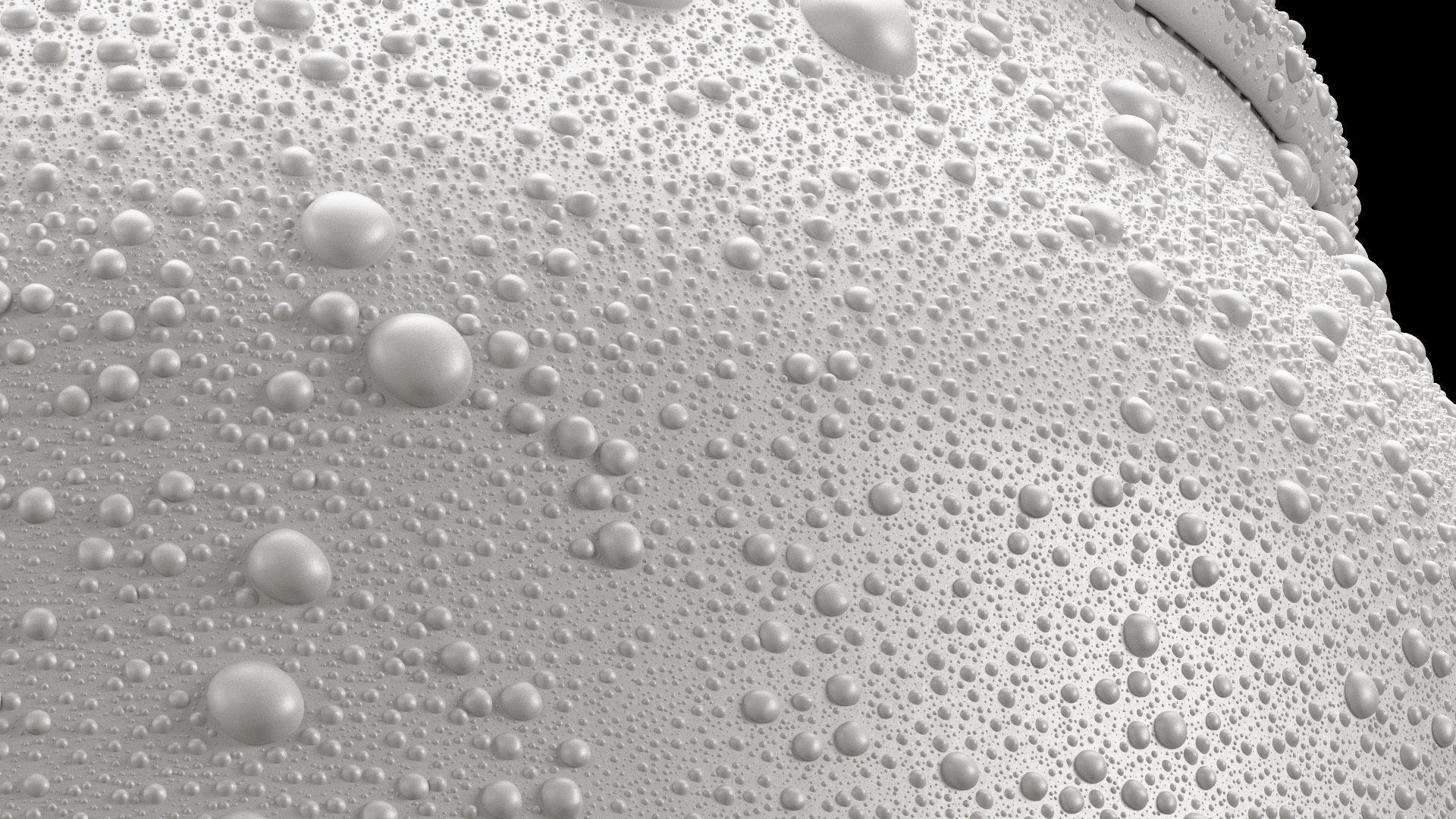 Standard 330ml Beverage Can with Dense Water Drops 3D model | CGTrader